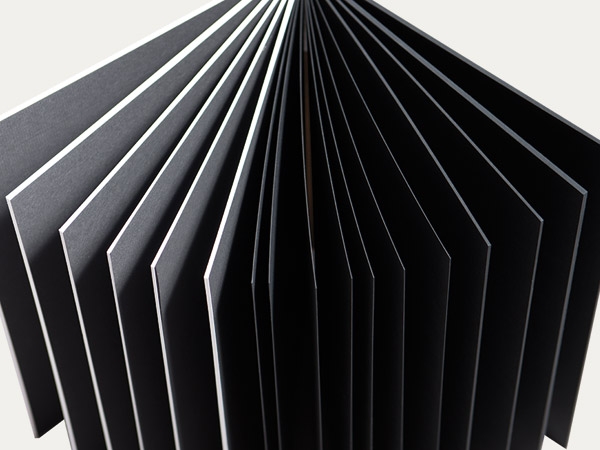 Mounting board - H Variety black - KLUG-CONSERVATION