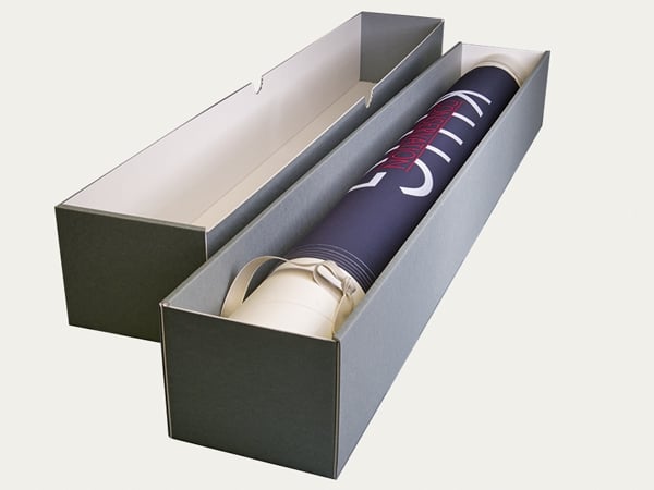 Archival boxes for roll storage - KS 16 with tube - KLUG-CONSERVATION